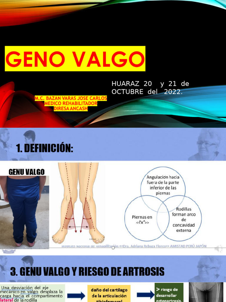 Clasificación de Valgo en Huaraz 2022 | PDF