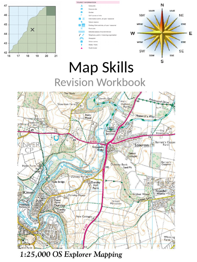 Map Skills Revision Workbook | PDF | Map | Navigation