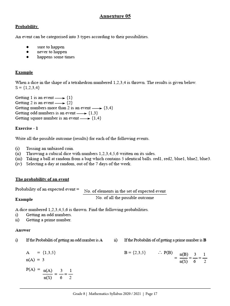 Pages From Mathematics GR 8 Anne 5,6 | PDF | Histogram | Probability