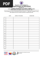 DepED Cavite Official Letterhead September 2023 | PDF