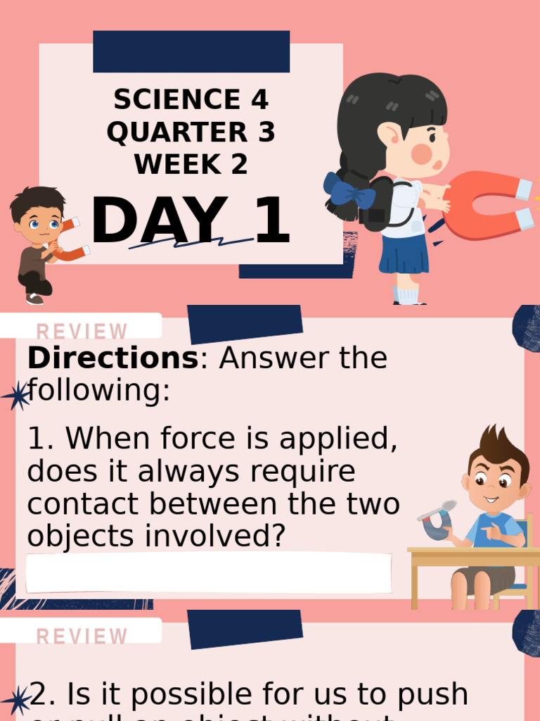 g4q3w2 PPT Science (Matatag) | PDF | Magnet | Magnetism