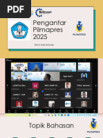 Buku Pedoman Pilmapres 2025 | PDF