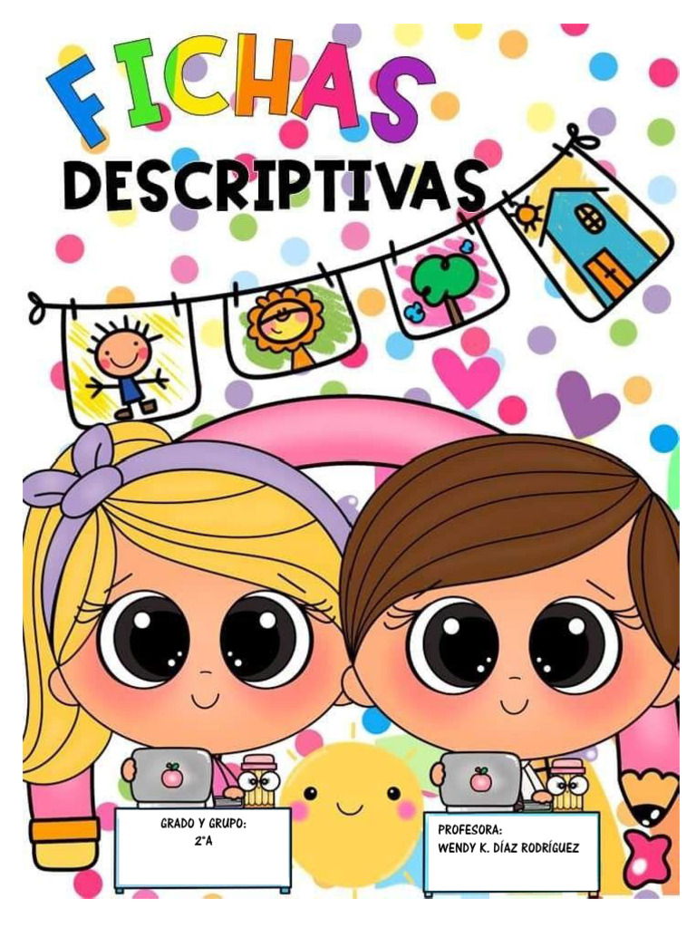 Fichas Descriptivas 2do Grado Wendy | PDF | Aprendizaje | Bailes