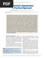Measuring Orthostatic Blood Pressure Guide | PDF