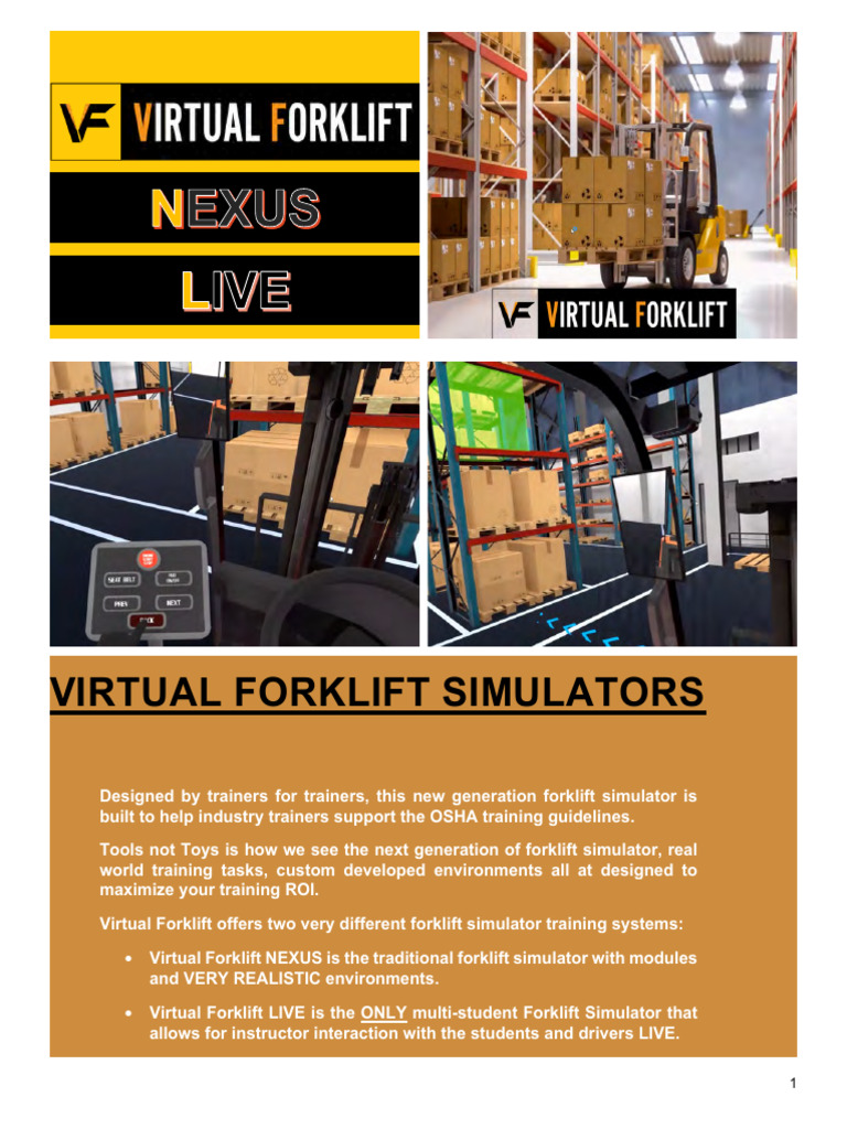 VF - Public - Full - Brochure | PDF | Virtual Reality | Simulation