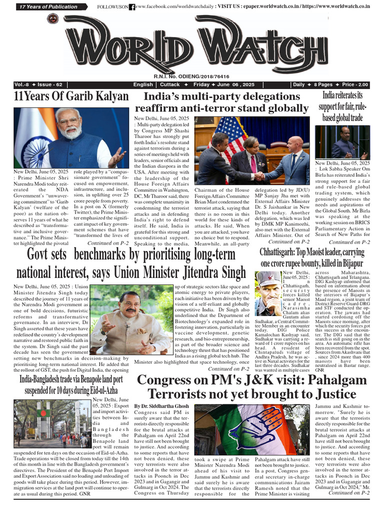 World Watch Daily 06.06.2025-1 | PDF