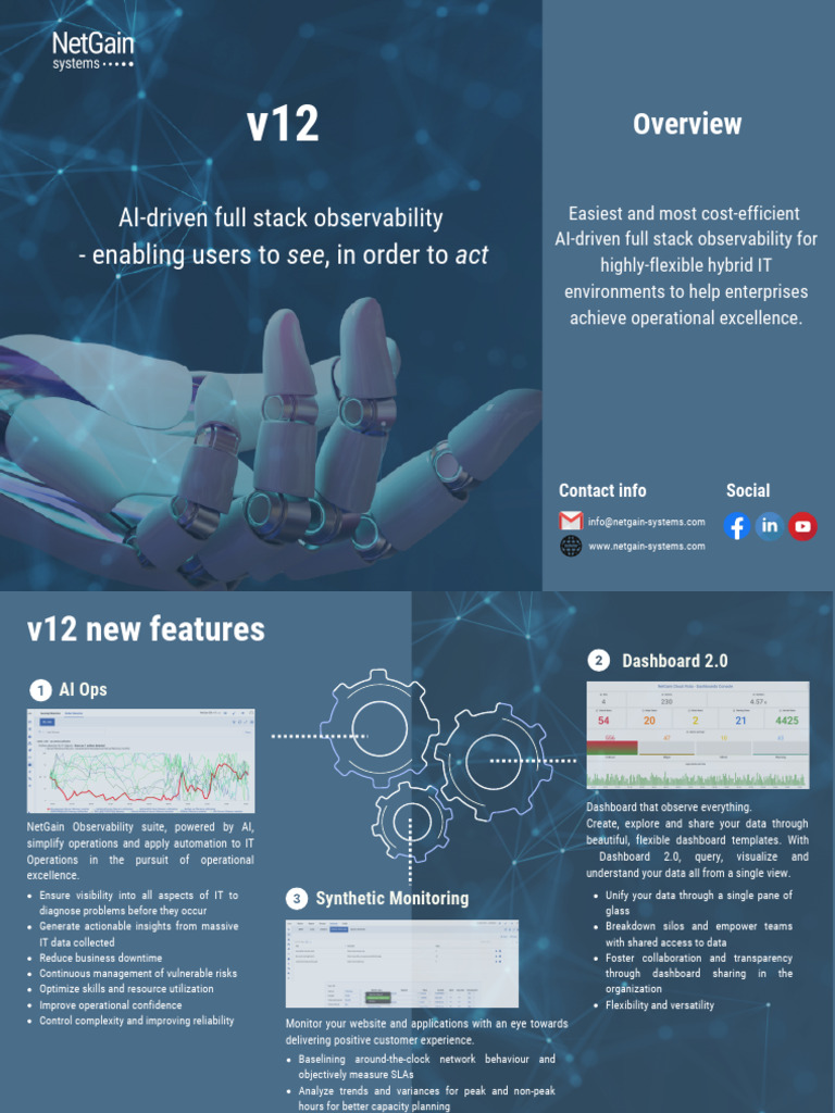 NetGain Systems - V12 New Features | PDF | Information Technology ...