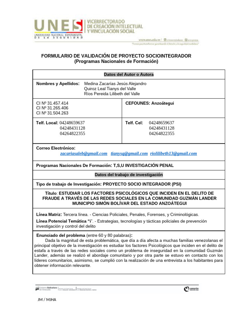 Ip 03 - Formulario de Validación Quiroz, Rios y Medina | PDF