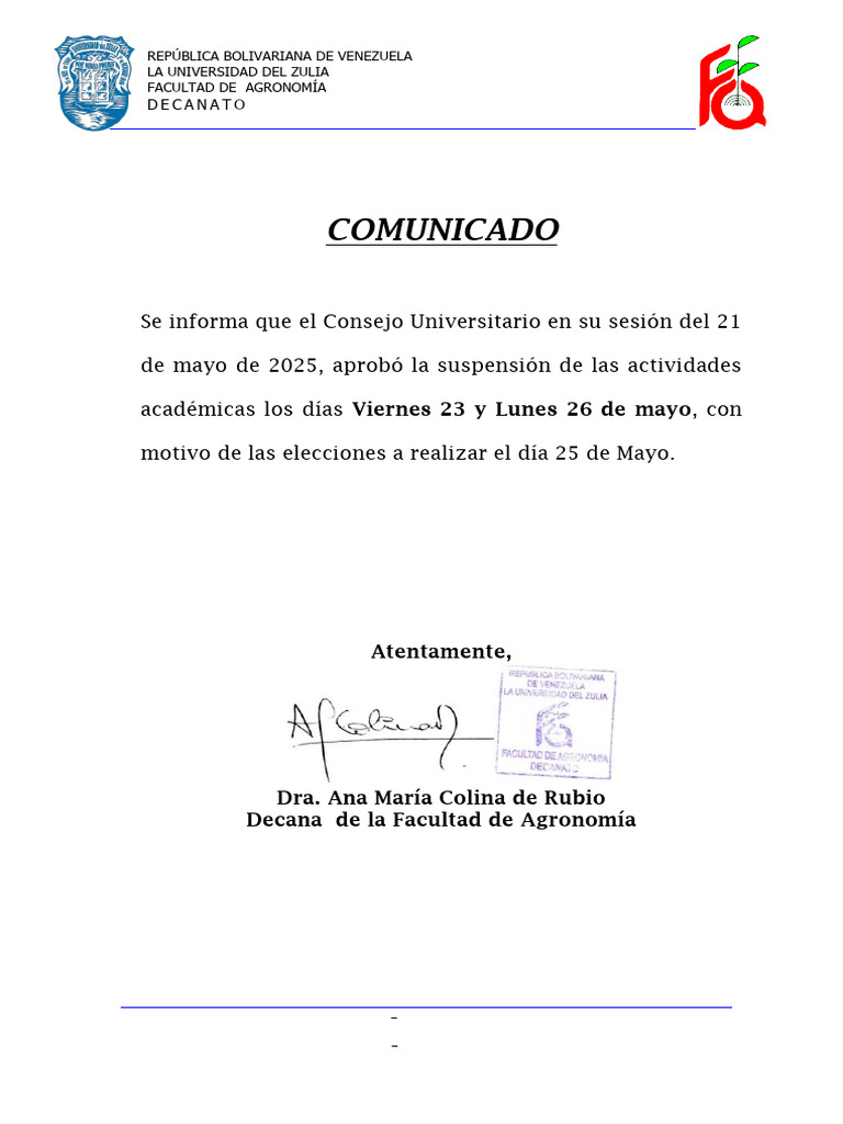 Comunicado | PDF