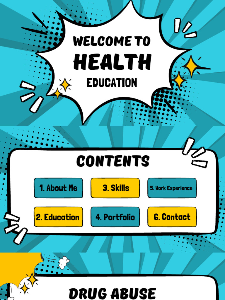 Drug Abuse Education & Design Portfolio | PDF