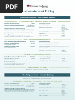 MIDFLORIDA Consumer Fees Overview | PDF | Transaction Account | Credit Card