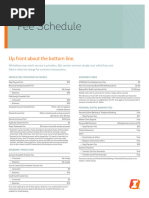 MIDFLORIDA Consumer Fees Overview | PDF | Transaction Account | Credit Card