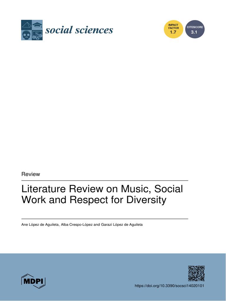 Socsci 14 00101 With Cover | PDF | Social Work | Qualitative Research