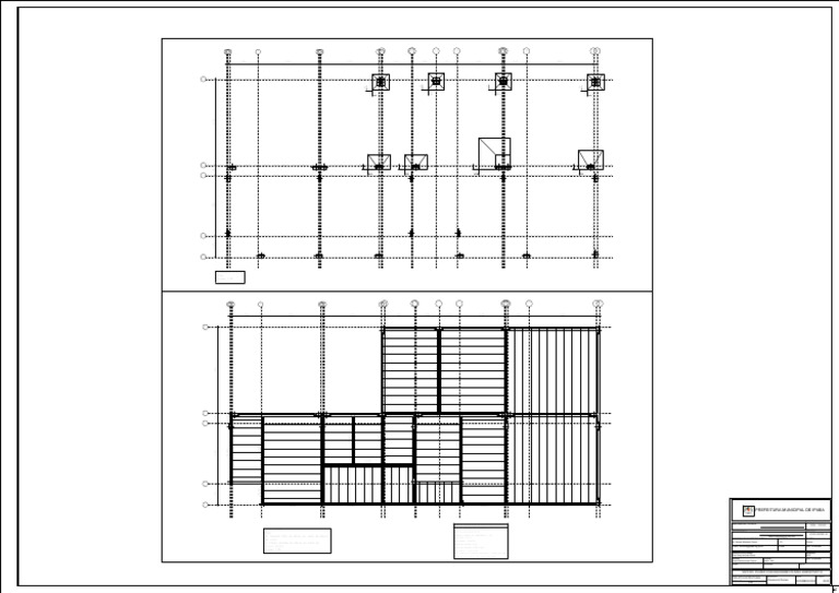 Plantas Pilares Vigas Baldrame 2 | PDF | Engenharia Civil | Engenharia Mecânica