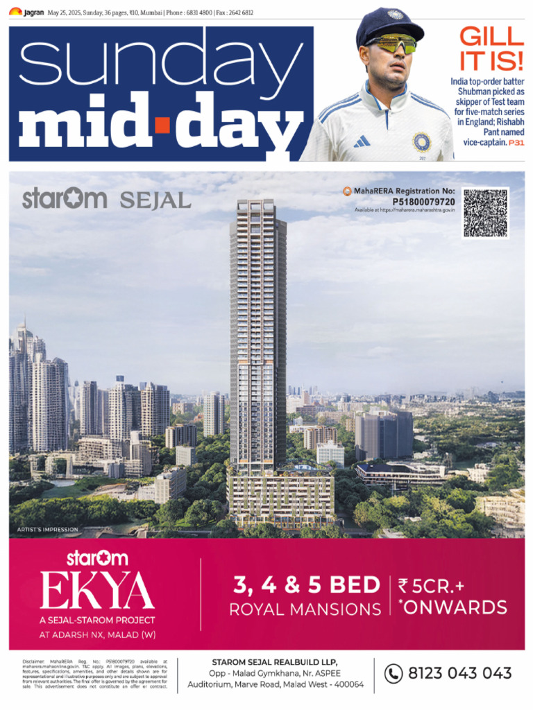 Midday Mumbai English May 25, 2025 | PDF