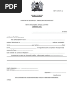 Kenya Police P52 Requisition Form | PDF
