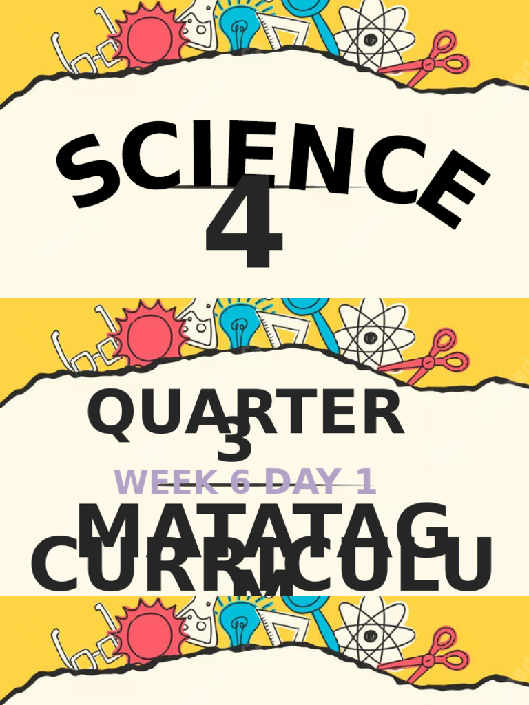 SCIENCE4 Q3 W6 PPT in Science 4 That Yiu Can | PDF | Light | Heat