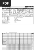PACU Anesthesia Monitoring Record | PDF | Anesthesia | Medicine