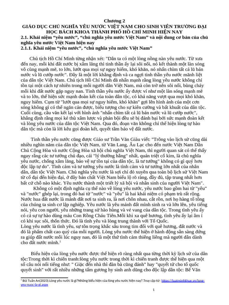 BTL 2.1+KL Chung | PDF