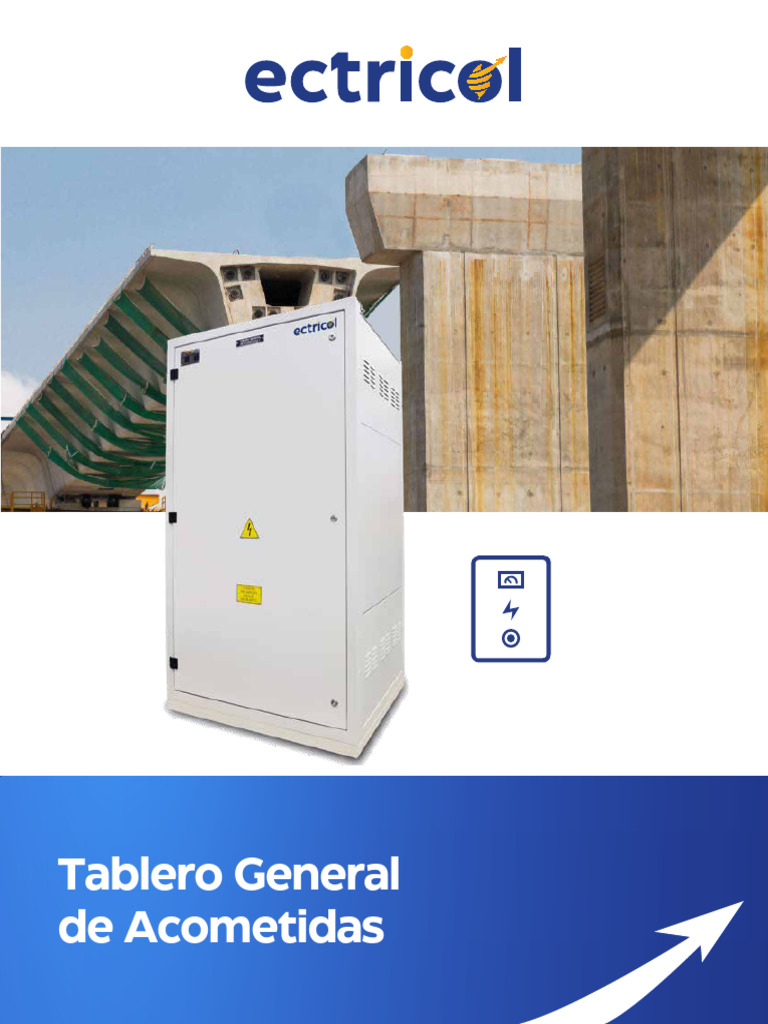 Ficha Técnica Tablero General de Acometidas | PDF | Ingenieria Eléctrica