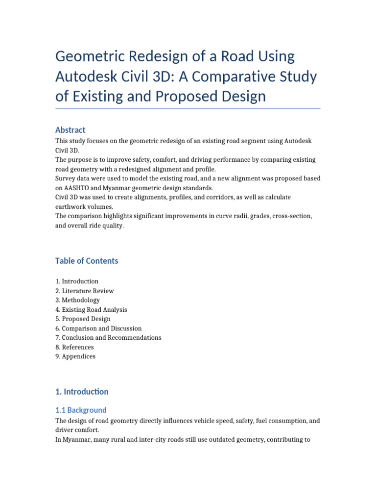 Geometric Redesign Thesis | PDF