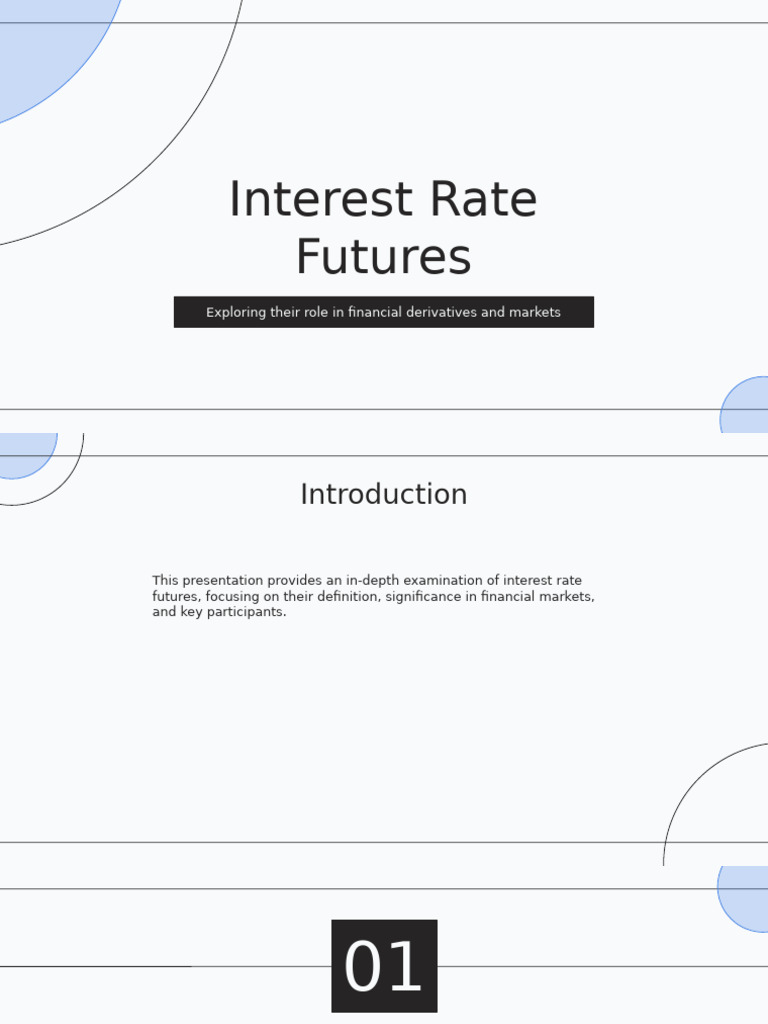 Understanding Interest Rate Futures | PDF | Futures Contract | Interest ...