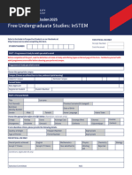 UNAM Application Form Guide | PDF | Namibia