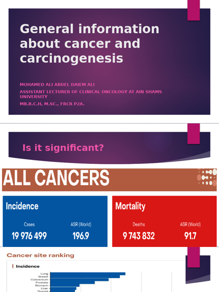 Understanding Cancer and Tumor Biology | PDF | Biopsy | Cancer