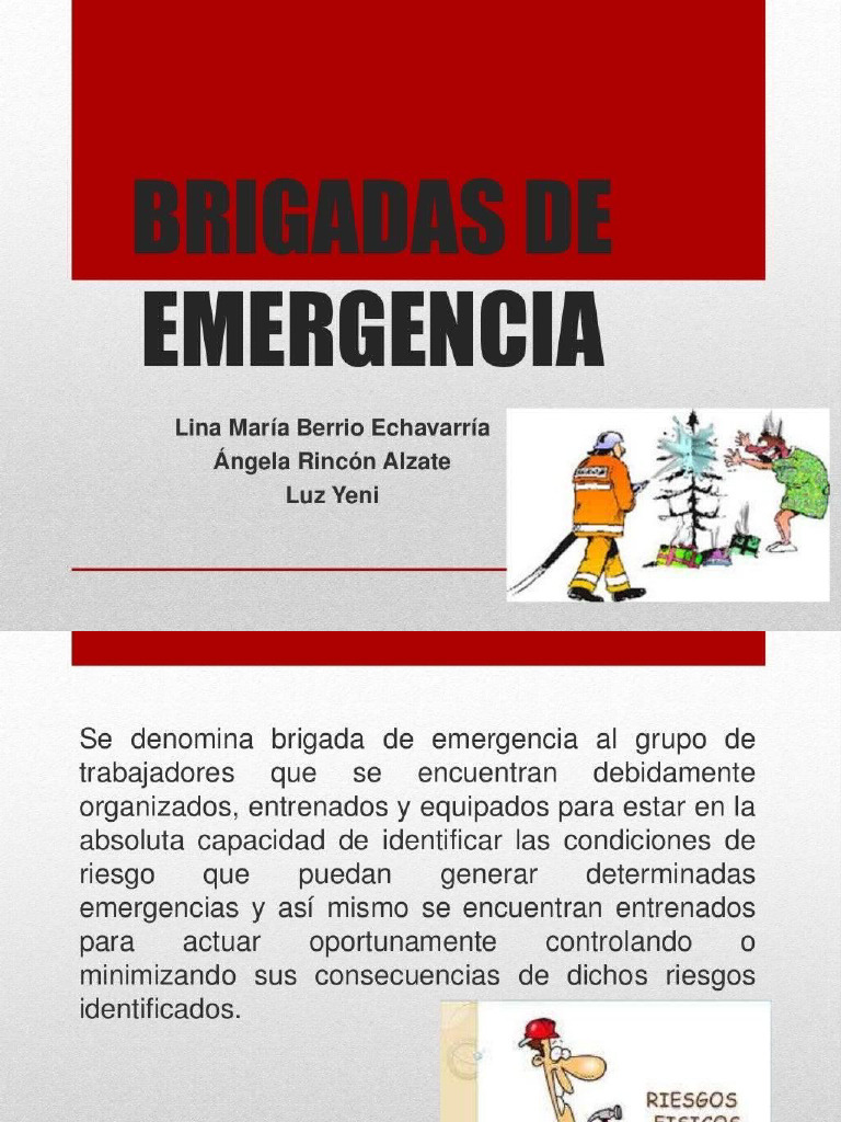 Brigadas de Emergencias | PDF