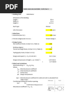 Wind Load Calculations per IS 875 | PDF | Earth Phenomena | Meteorology