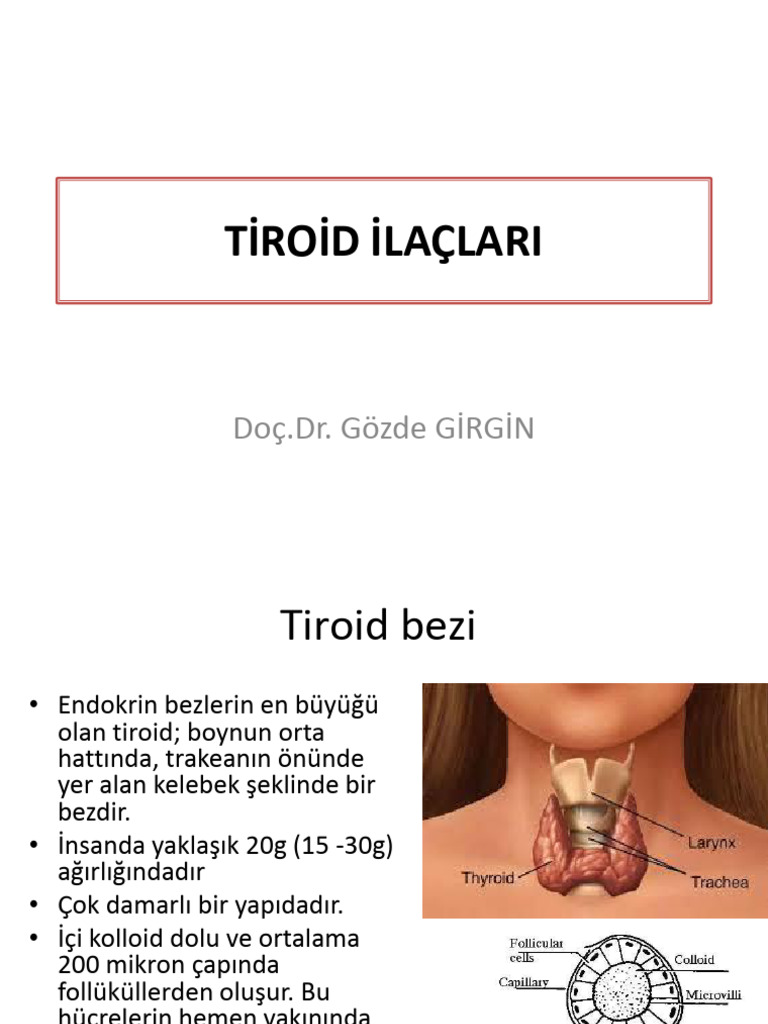 Tiroid Ilaclari | PDF