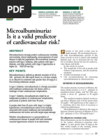 Micral Test: Microalbuminuria Insights | PDF