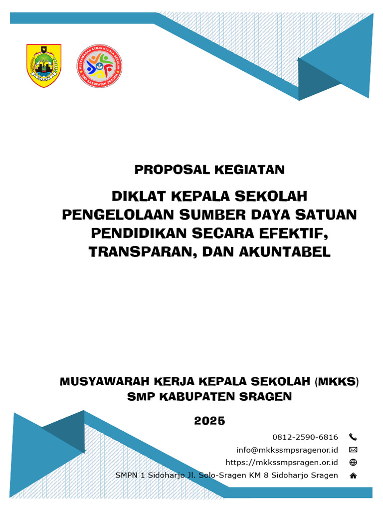 Proposal Kegiatan Diklat | PDF
