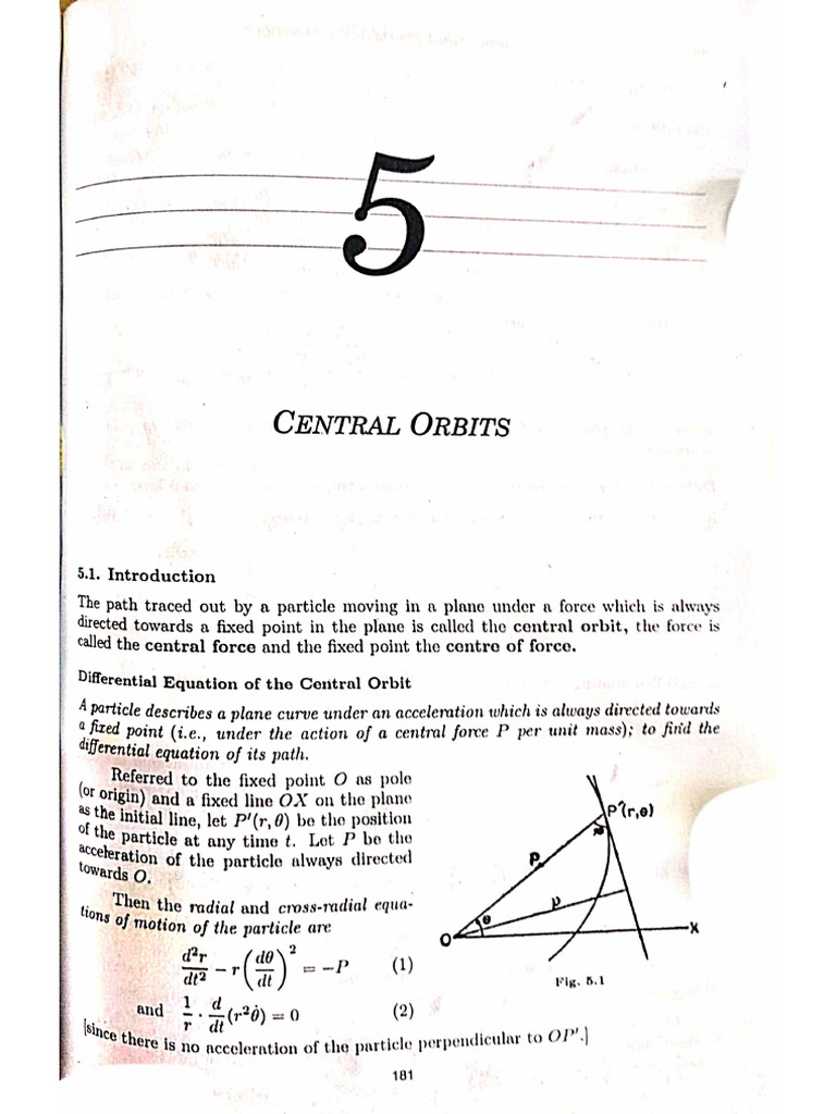 Central Orbit | PDF
