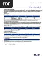API 2H Grade 50 Steel Plate Overview | PDF | Welding | Construction
