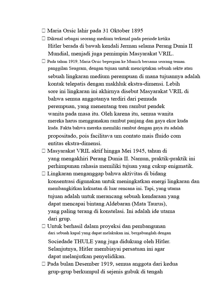 Script Maria-Orsic | PDF