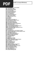 McDonald's Acronym Guide | PDF | Active Directory | Point Of Sale
