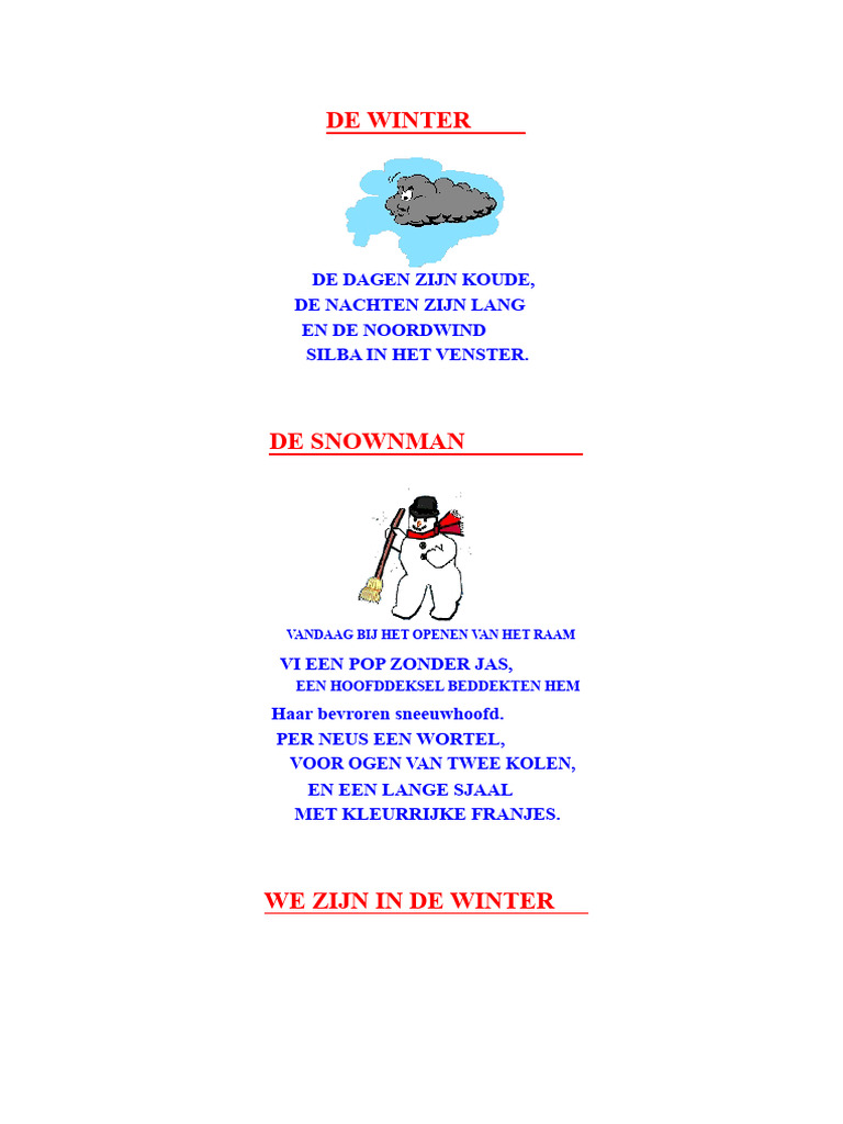 Wintergedichten | PDF