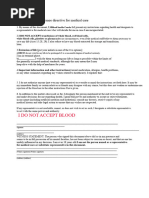 Blood Transfusion Consent Form | PDF