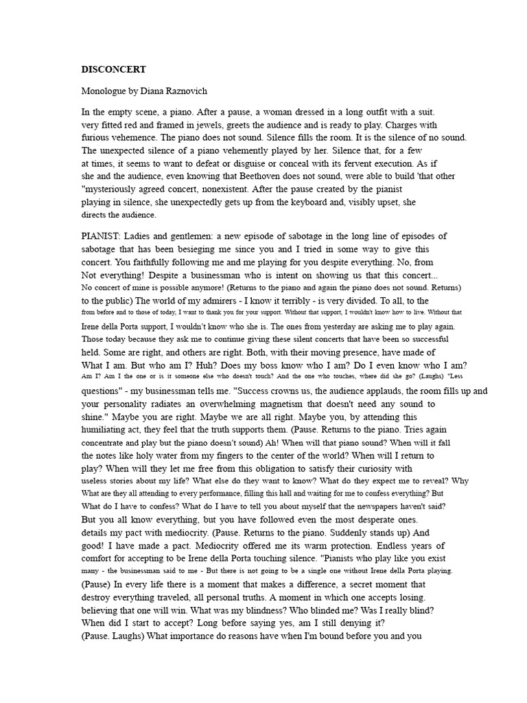 Diana Raznovich - Disconcert | PDF