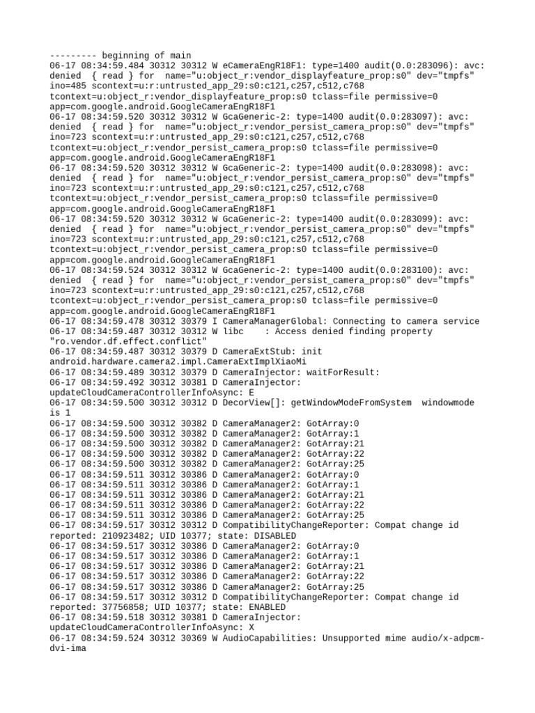 Logcat 1750124099411 | PDF | Computing | Software