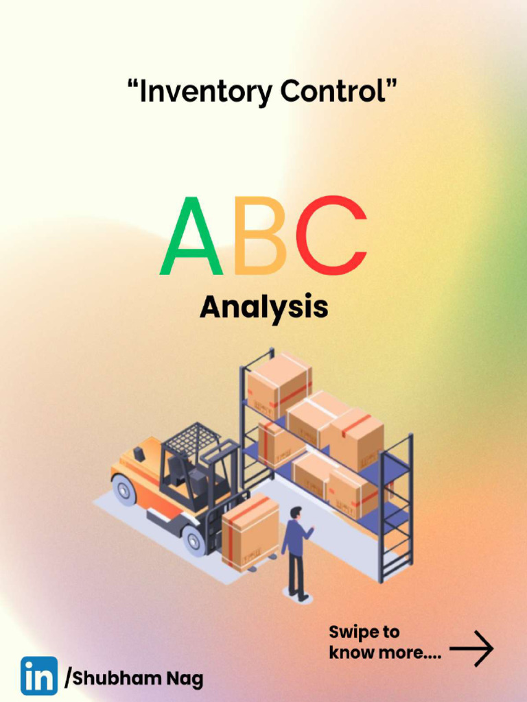 ABC Analysis | PDF