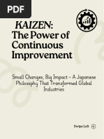 Kaizen Challenge Journal Template | PDF