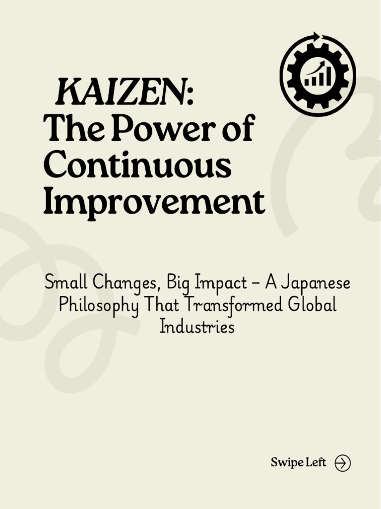 Kaizen 1 | PDF