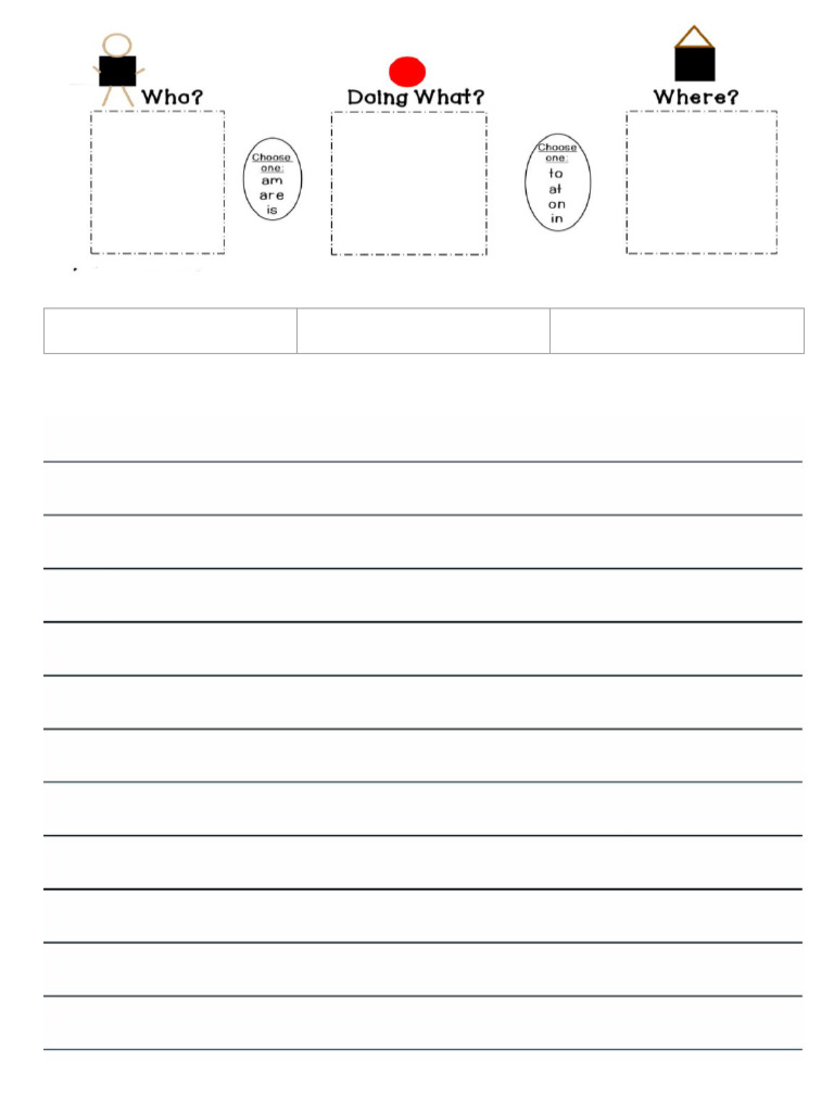 Sentence Structure Worksheet | PDF