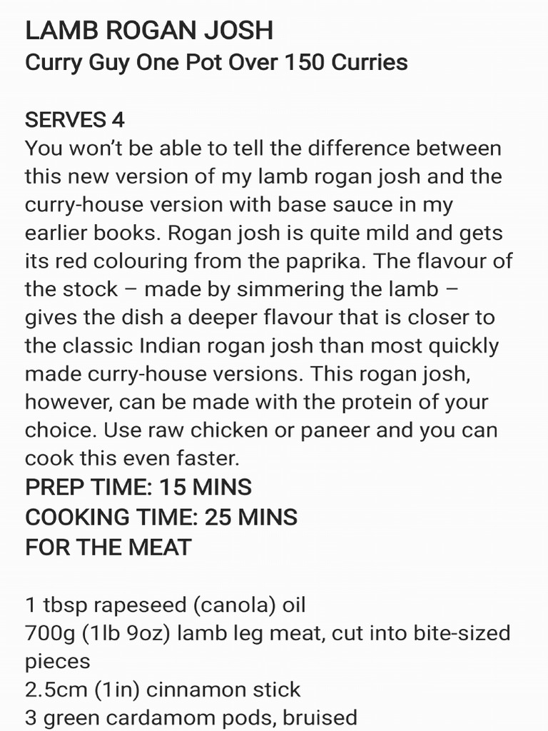 Lamb Rogon Josh | PDF
