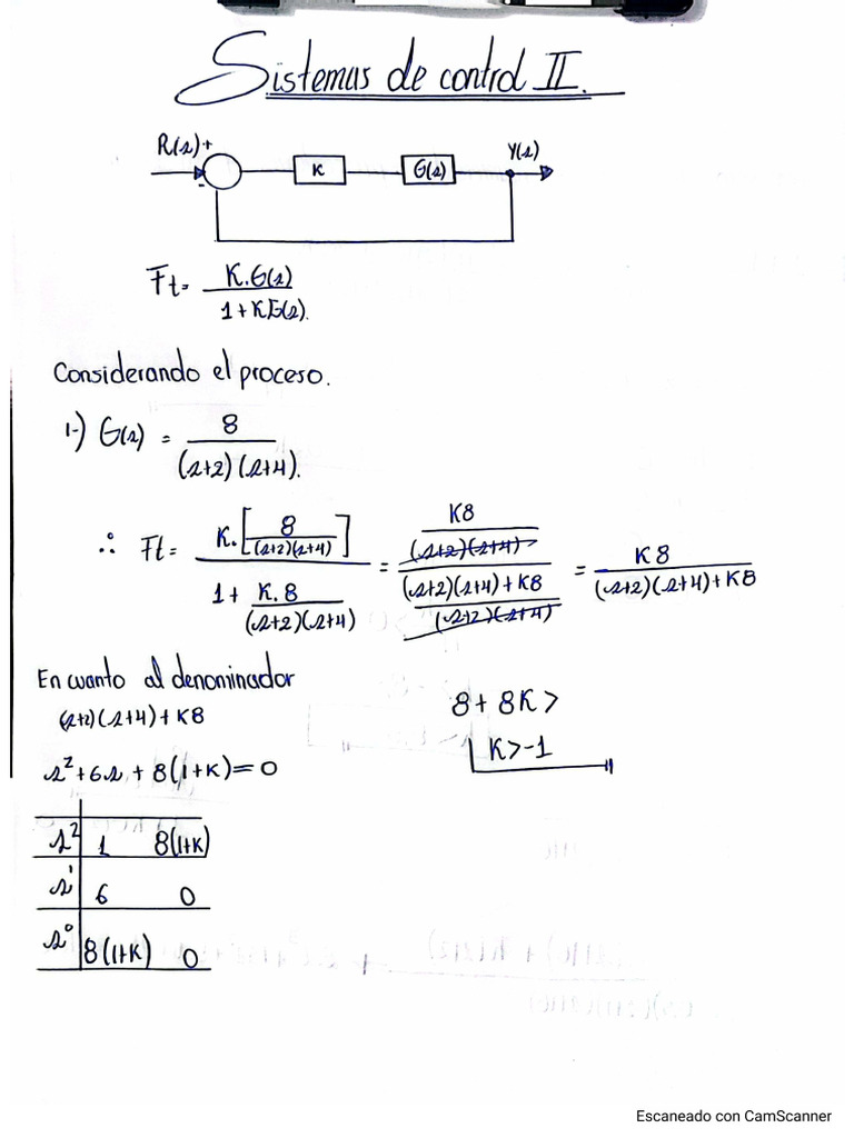 Criterio de Routh | PDF