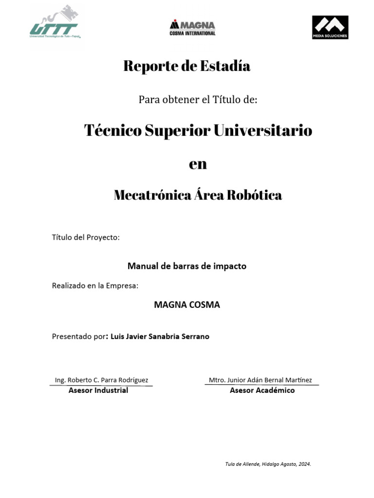 Portada TSU | PDF | Business | Tornillo