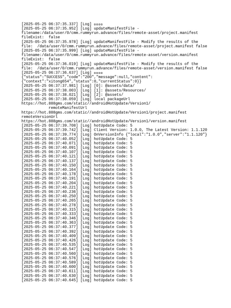 Mmyrun - Advance Log 2025-05-25 | PDF | Computing | Software
