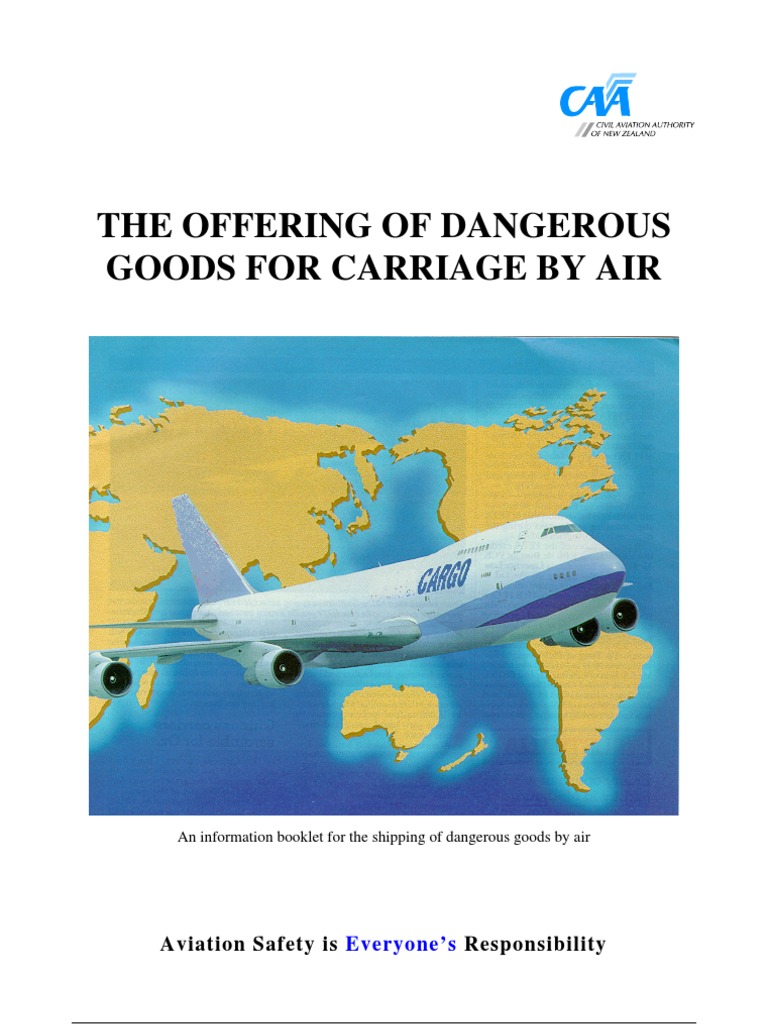 Dangerous Goods Booklet | Dangerous Goods | Packaging And Labeling
